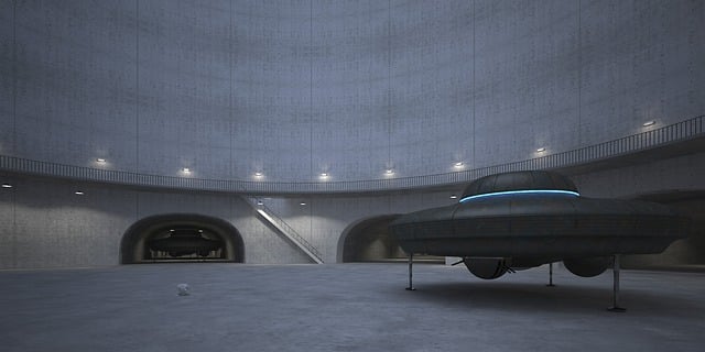Download Ufo, Bunker, Underworld. Royalty-Free Stock Illustration Image ...
