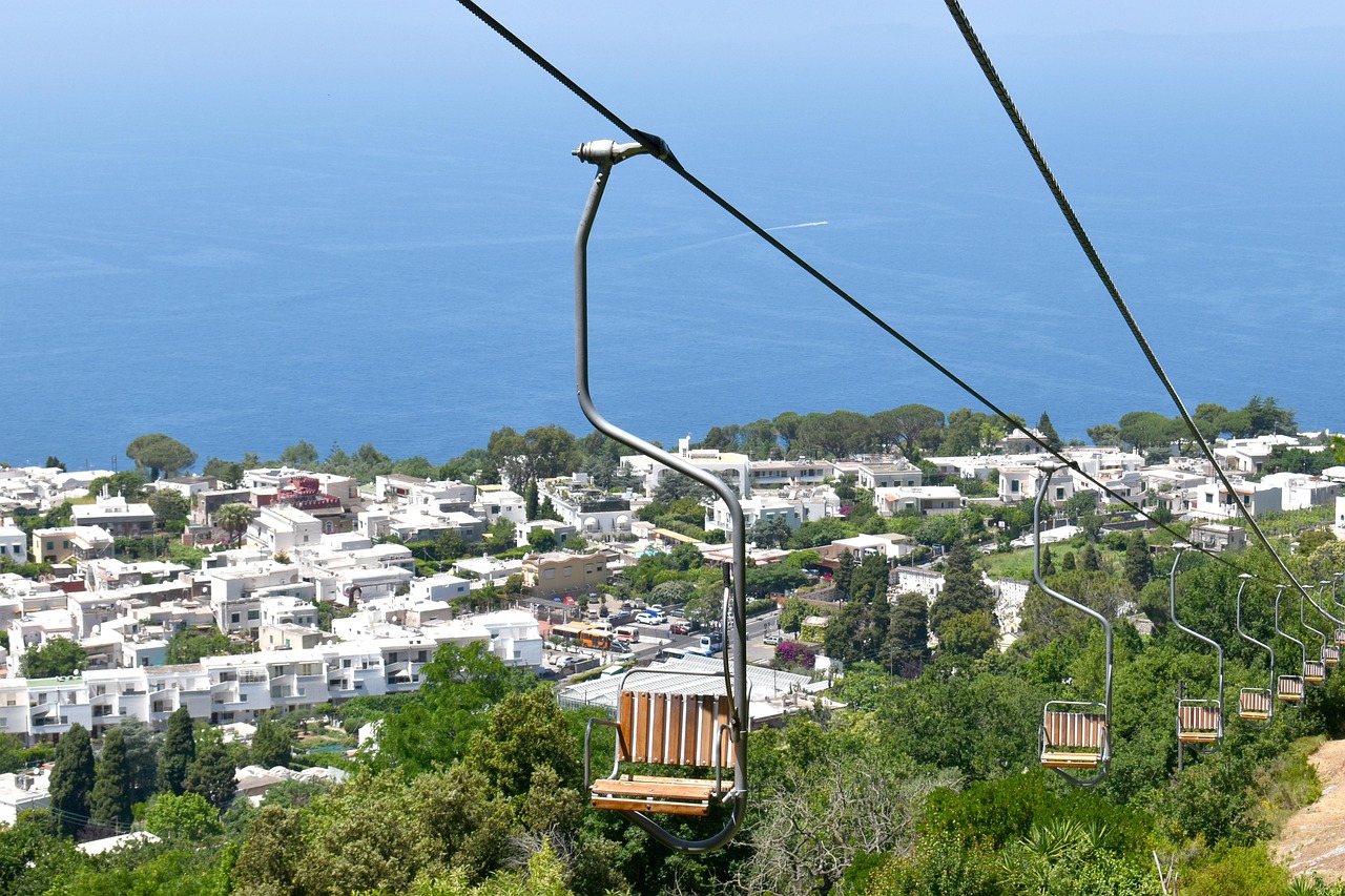 Chair Lift Panoramic Sky - Free photo on Pixabay