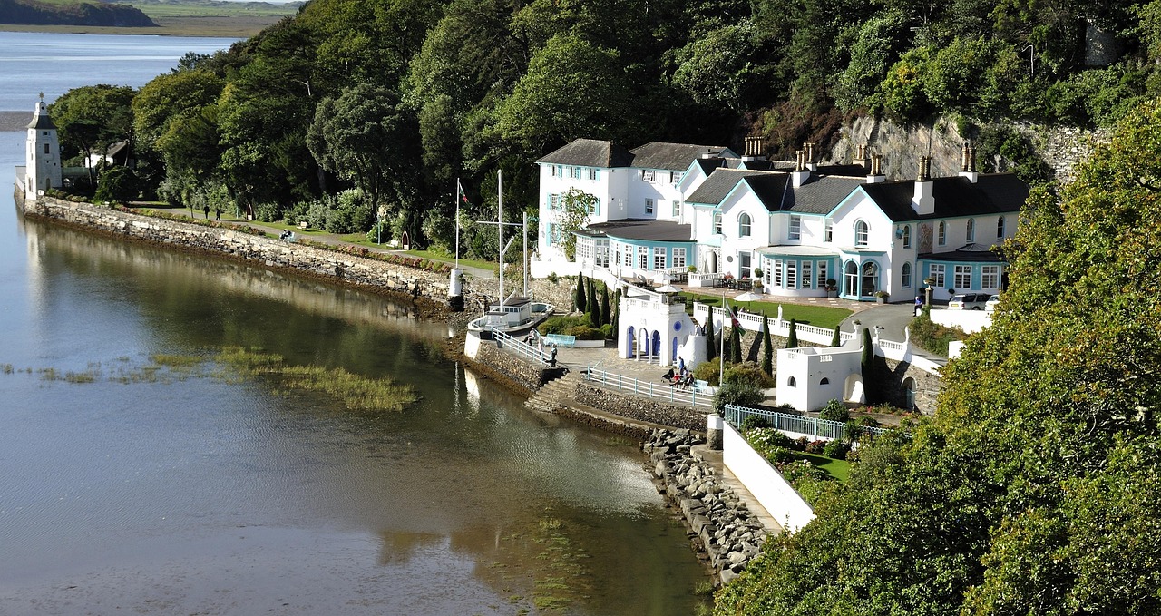 Portmerion Wales Hafen - Kostenloses Foto auf Pixabay - Pixabay