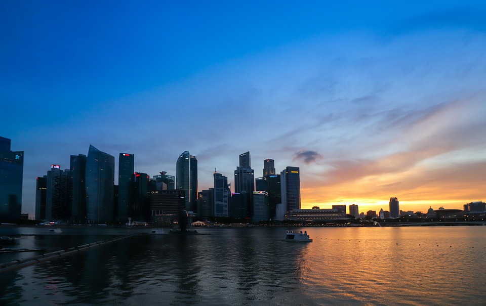 Singapore Sunset Blue Hour - Free photo on Pixabay - Pixabay