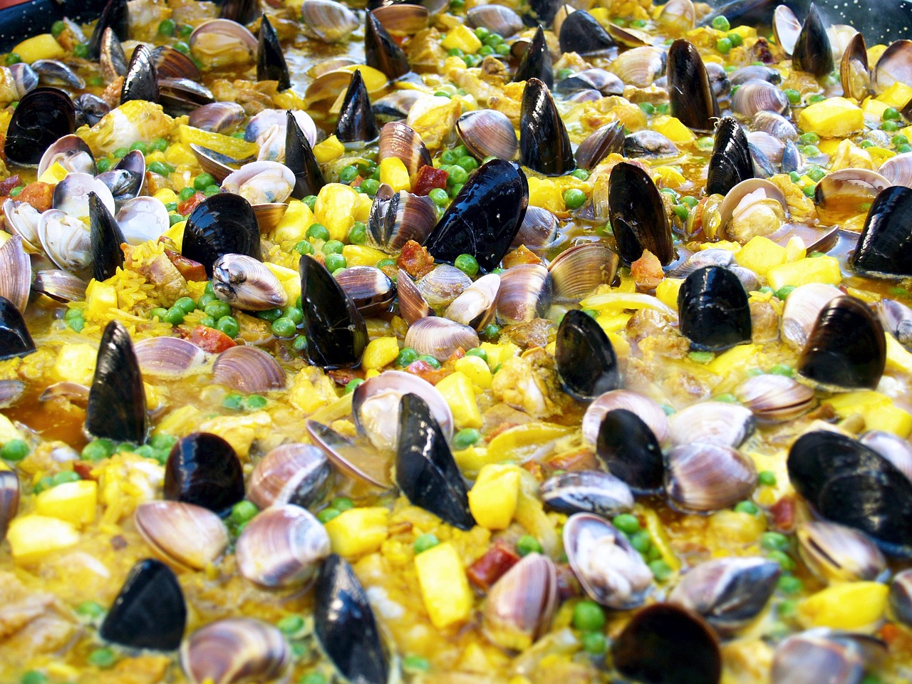 Paella Comida Arroz - Foto gratis en Pixabay - Pixabay