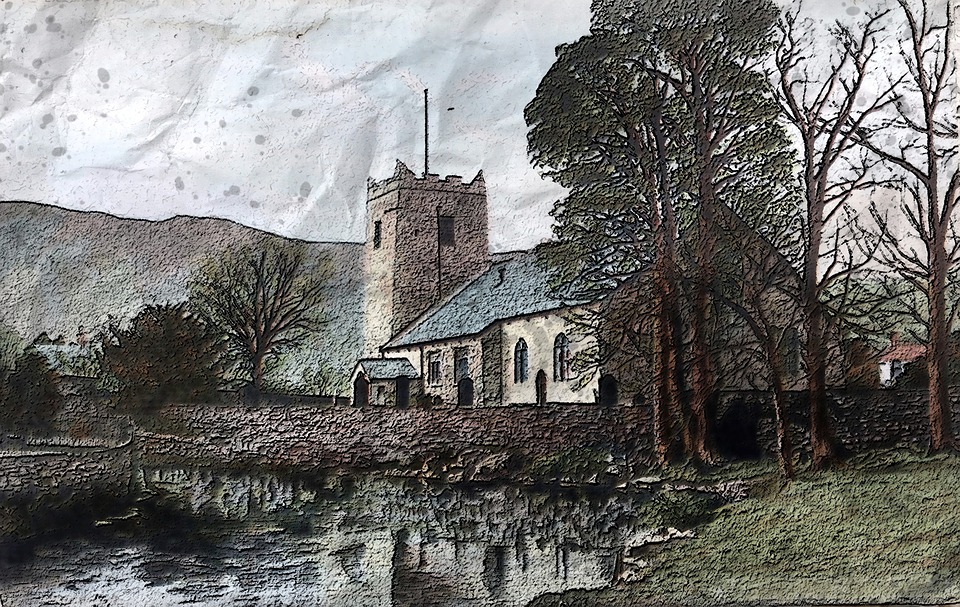 Download St Oswald Church Grasmere Church Old Royalty-Free Stock ...