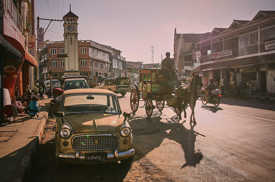 Street Scene Automobile Myanmar - Free photo on Pixabay - Pixabay