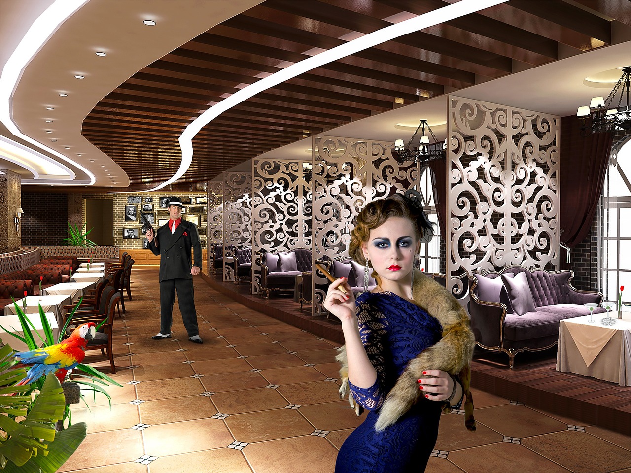 Fantasy Lounge Gangster - Free photo on Pixabay - Pixabay