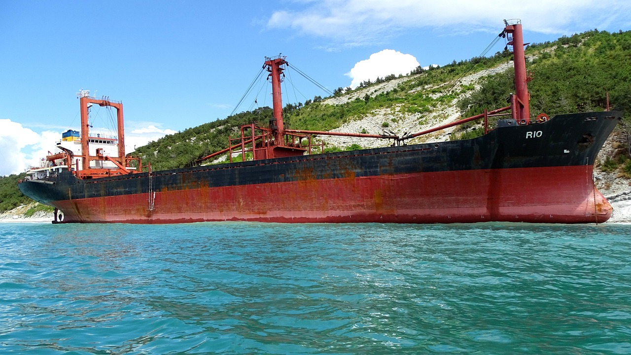 Navio De Carga Seca Encalhado Mar - Foto gratuita no Pixabay - Pixabay