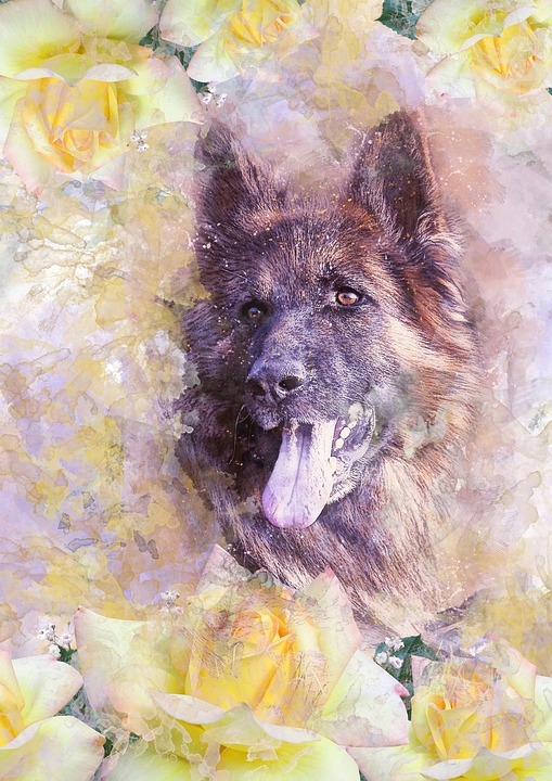 Download Dog, German Sheppard, Pet. Royalty-Free Stock Illustration ...