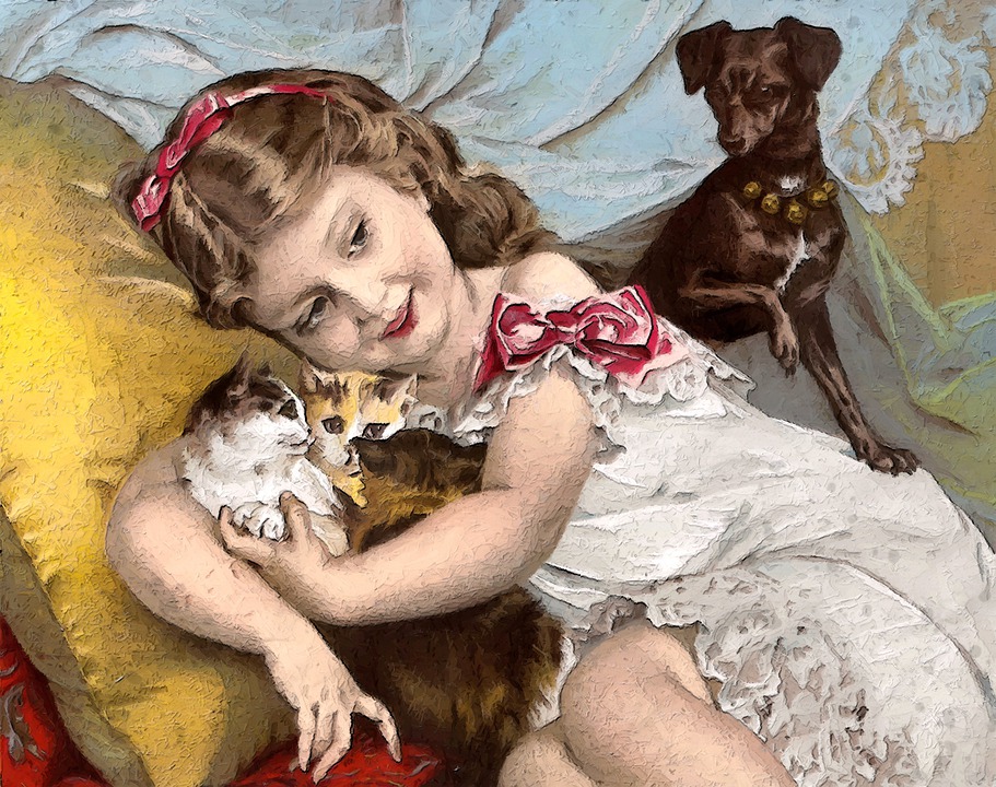 Download My Little Cuties, Pet, Cat. Royalty-Free Stock Illustration ...