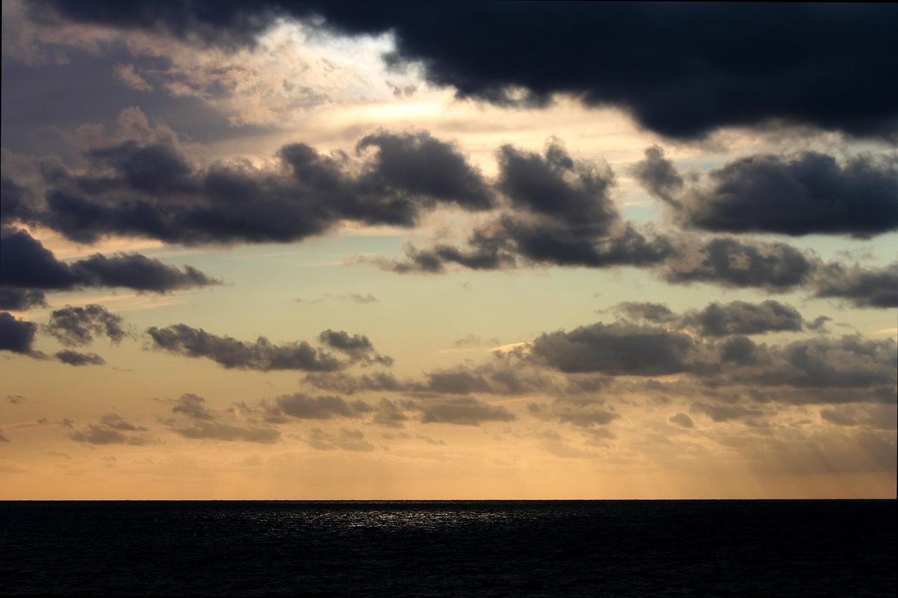 North Sea Sunset Afterglow Evening - Free photo on Pixabay