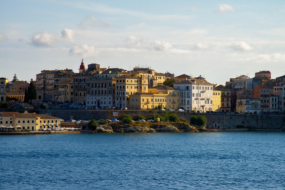 Korfu Hellas Kék - Ingyenes fotó a Pixabay-en