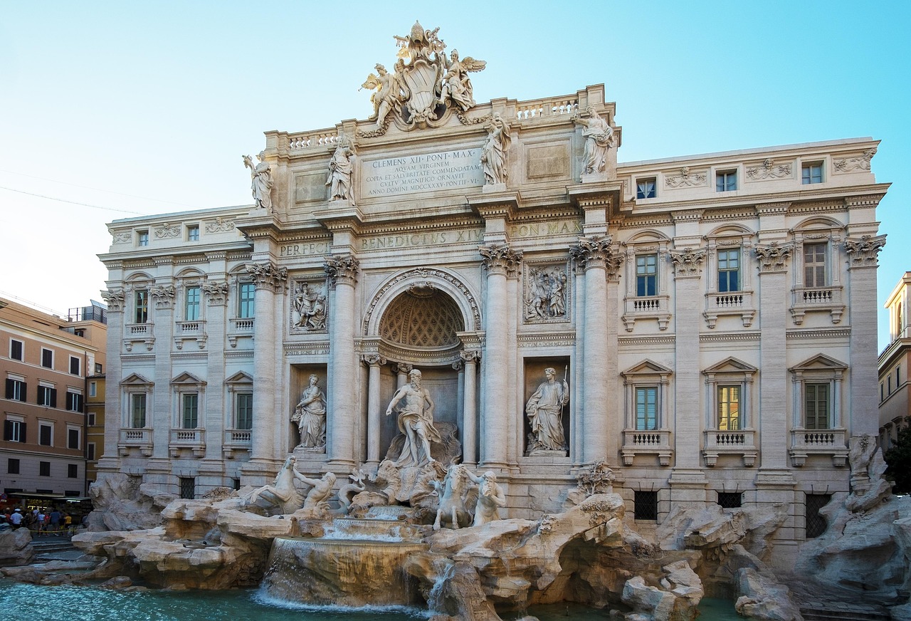 Fontana Di Trevi Rome Statue - Free photo on Pixabay - Pixabay