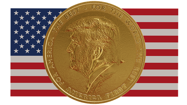 Download Trump, America First, Flag. Royalty-Free Stock Illustration ...