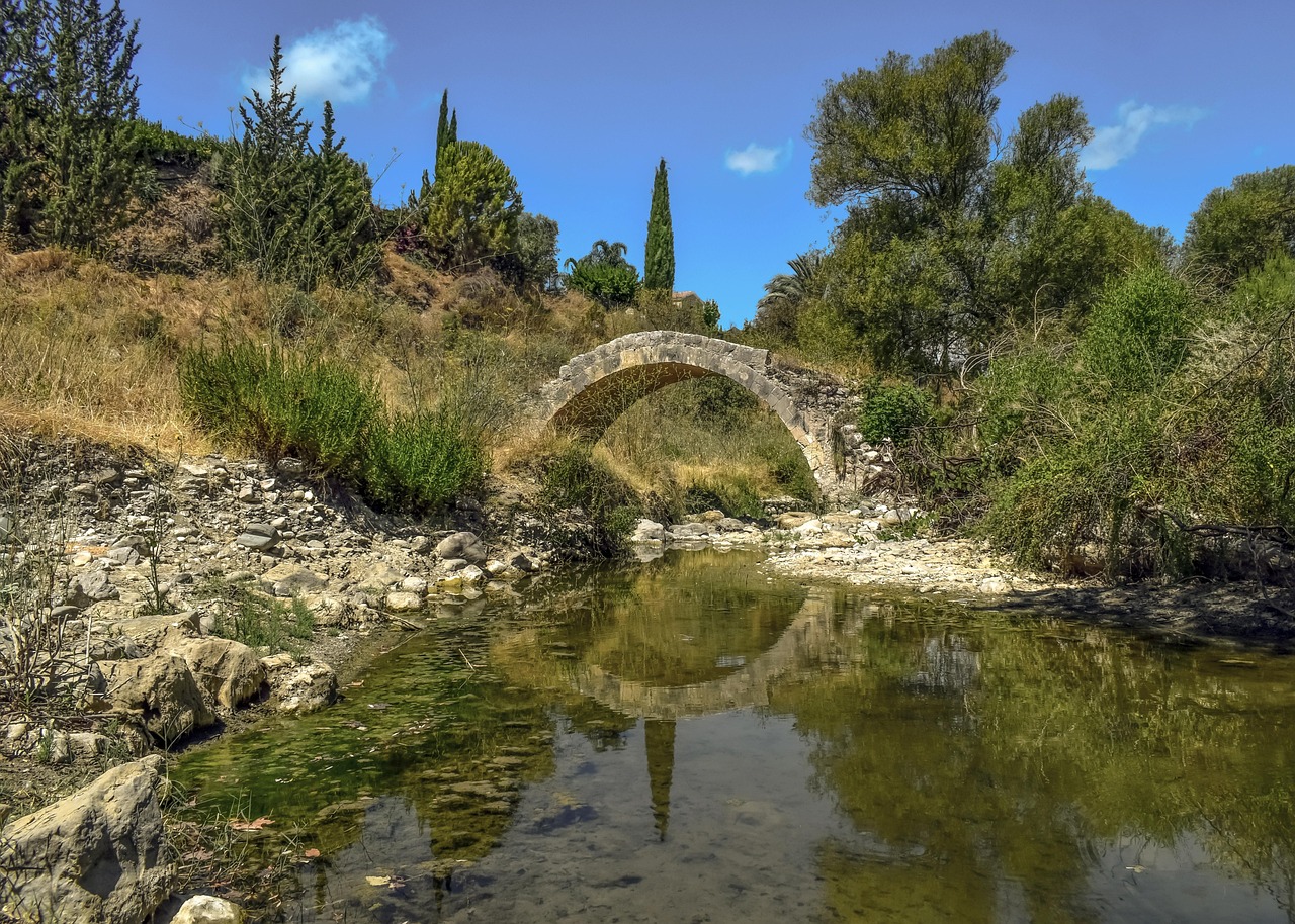 Skarfos Bridge Simos Cypern - Gratis foto på Pixabay