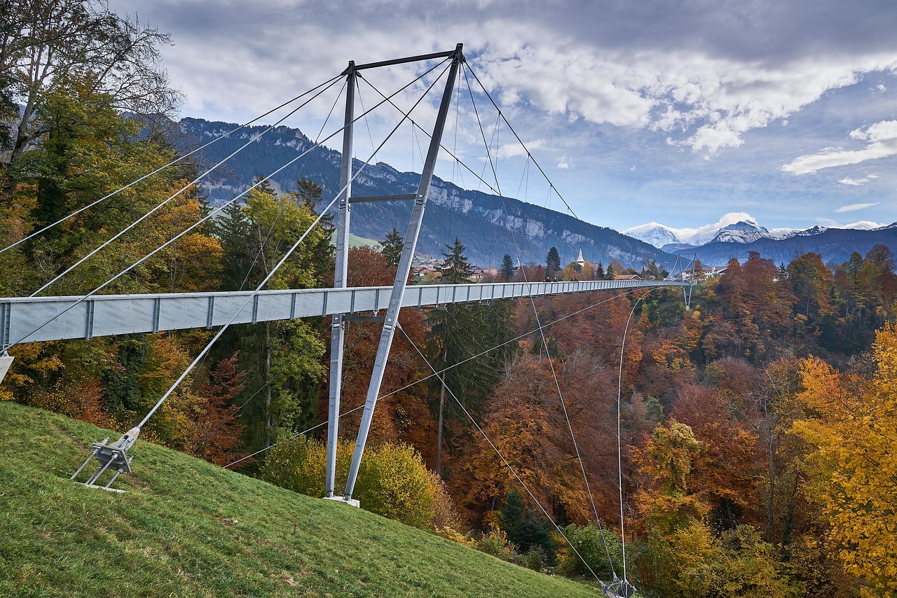 Ponte Suspensa Sigriswil Pedestre - Foto gratuita no Pixabay - Pixabay
