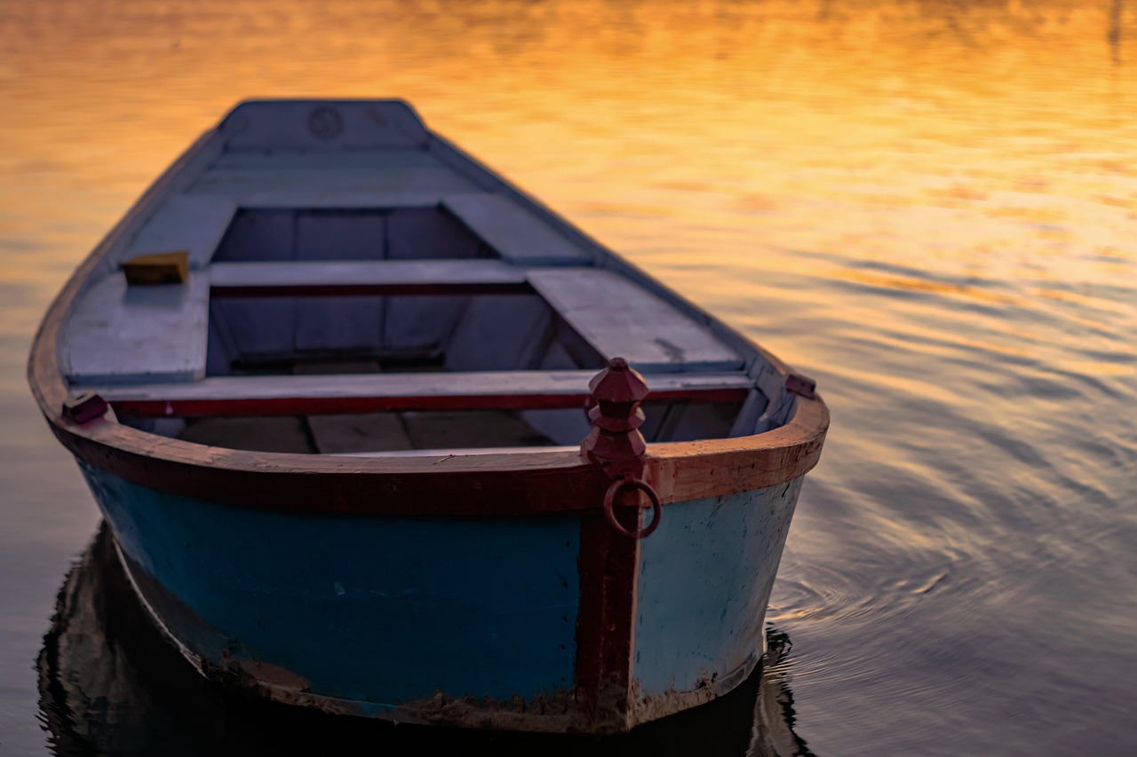 Boat Sunset Reflection - Free photo on Pixabay - Pixabay