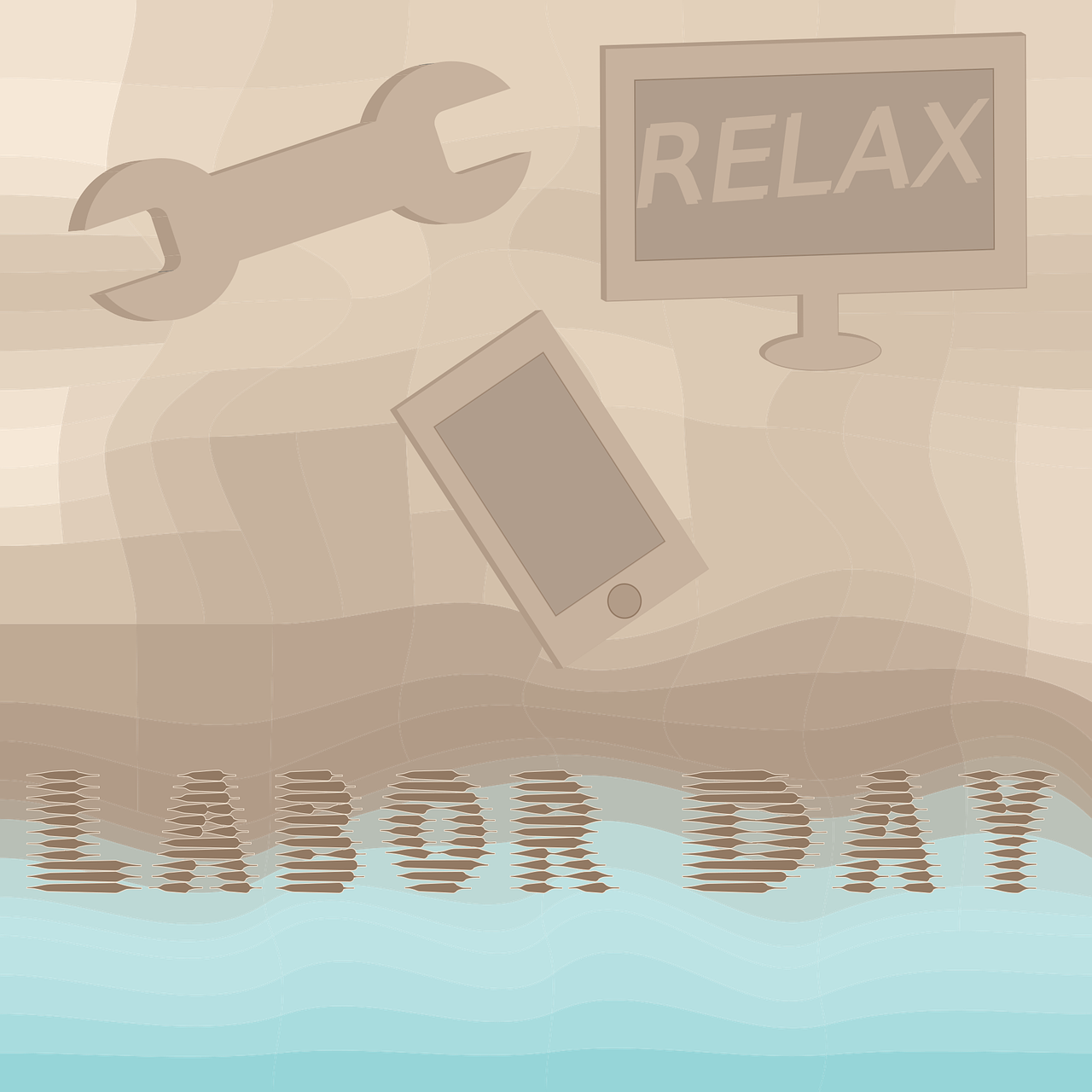Download Labor Day, Beach, Water. Royalty-Free Vector Graphic - Pixabay