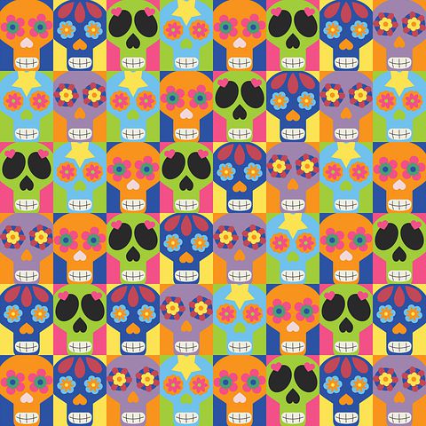 100+ Best Sugar Skull Design for Free [HD]