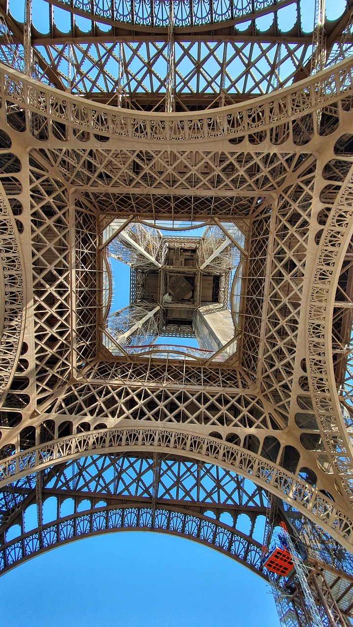 Paris Eiffel Tower Detail View - Free photo on Pixabay
