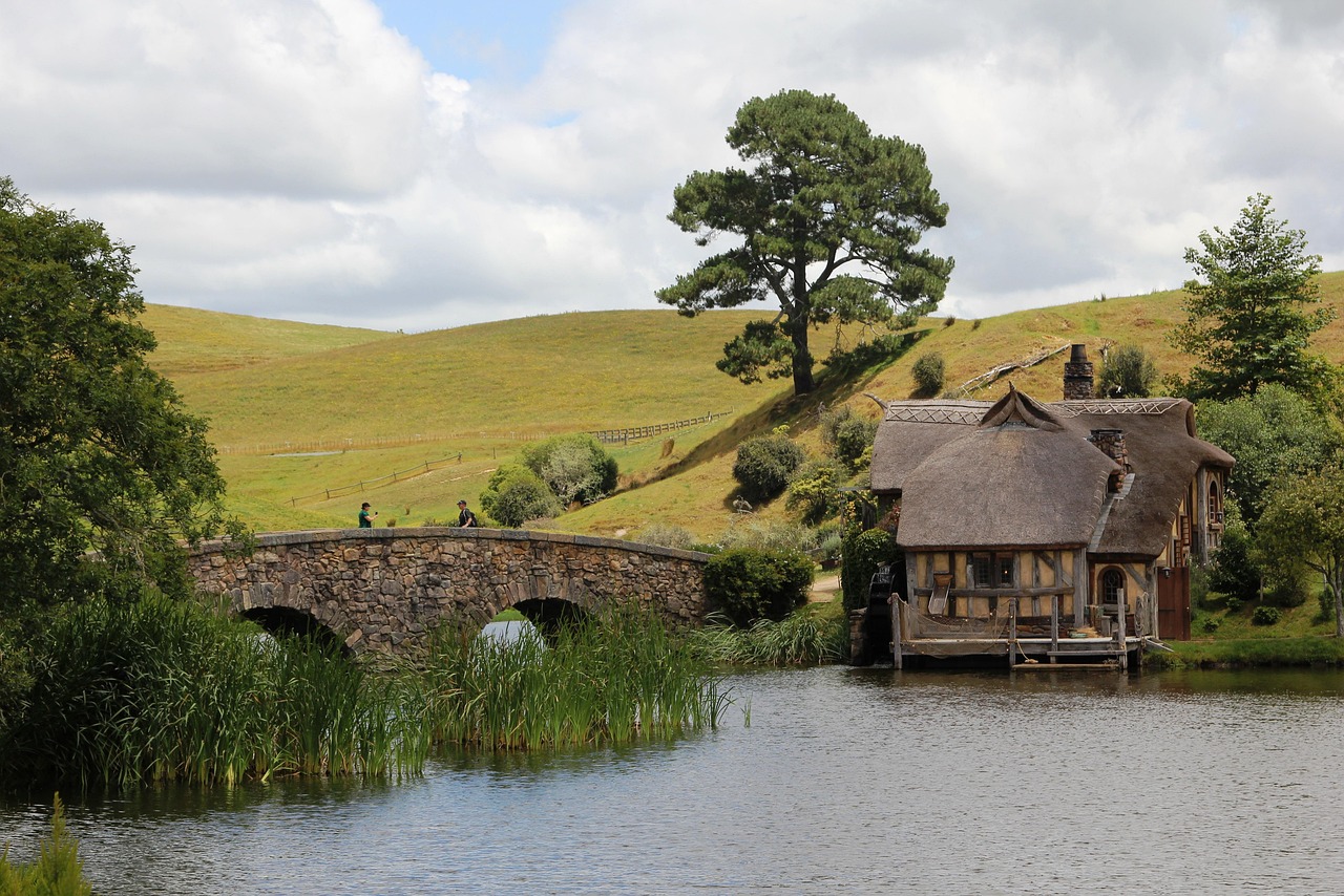 Hobbiton Stone Bridge - Free photo on Pixabay