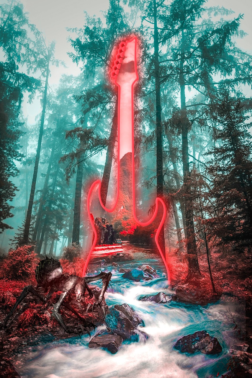 Guitar Forest Monster - Free photo on Pixabay - Pixabay