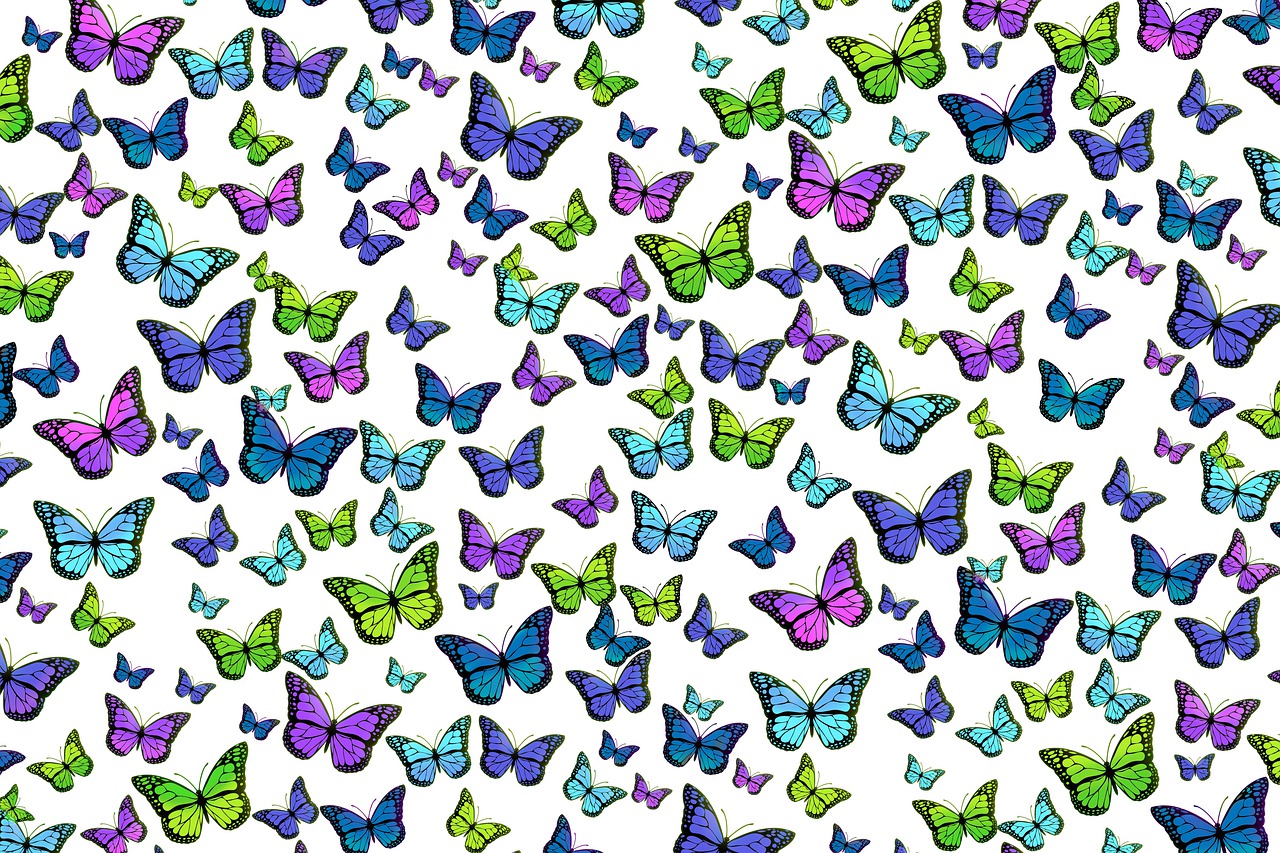 Download Butterflies, Template, Background. Royalty-Free Stock ...