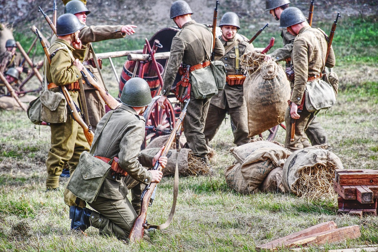 The Military Soldiers Staging - Free photo on Pixabay - Pixabay