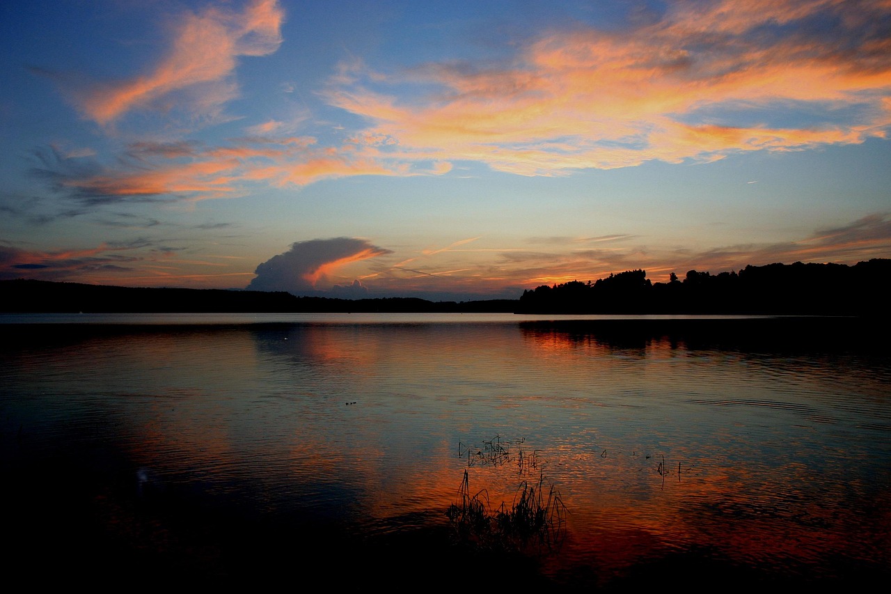 Lake Evening Atmosphere Sunset - Free photo on Pixabay - Pixabay