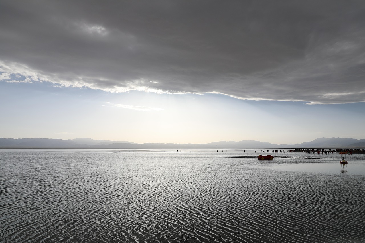 Caka Salt Lake Dark Clouds - Free photo on Pixabay