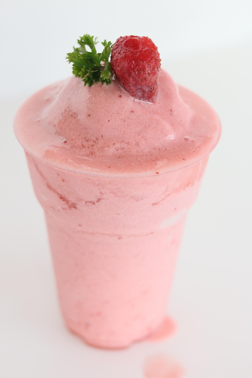 Strawberry Smooties With - Free photo on Pixabay
