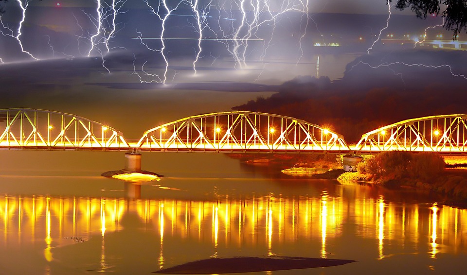 Bridge Lagoon Grudziądz Storm - Free photo on Pixabay - Pixabay