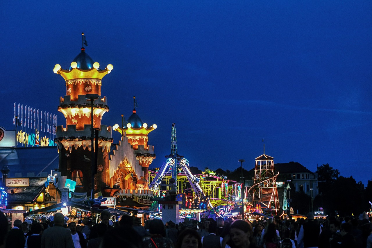 Oktoberfest Night Image Fair - Free photo on Pixabay