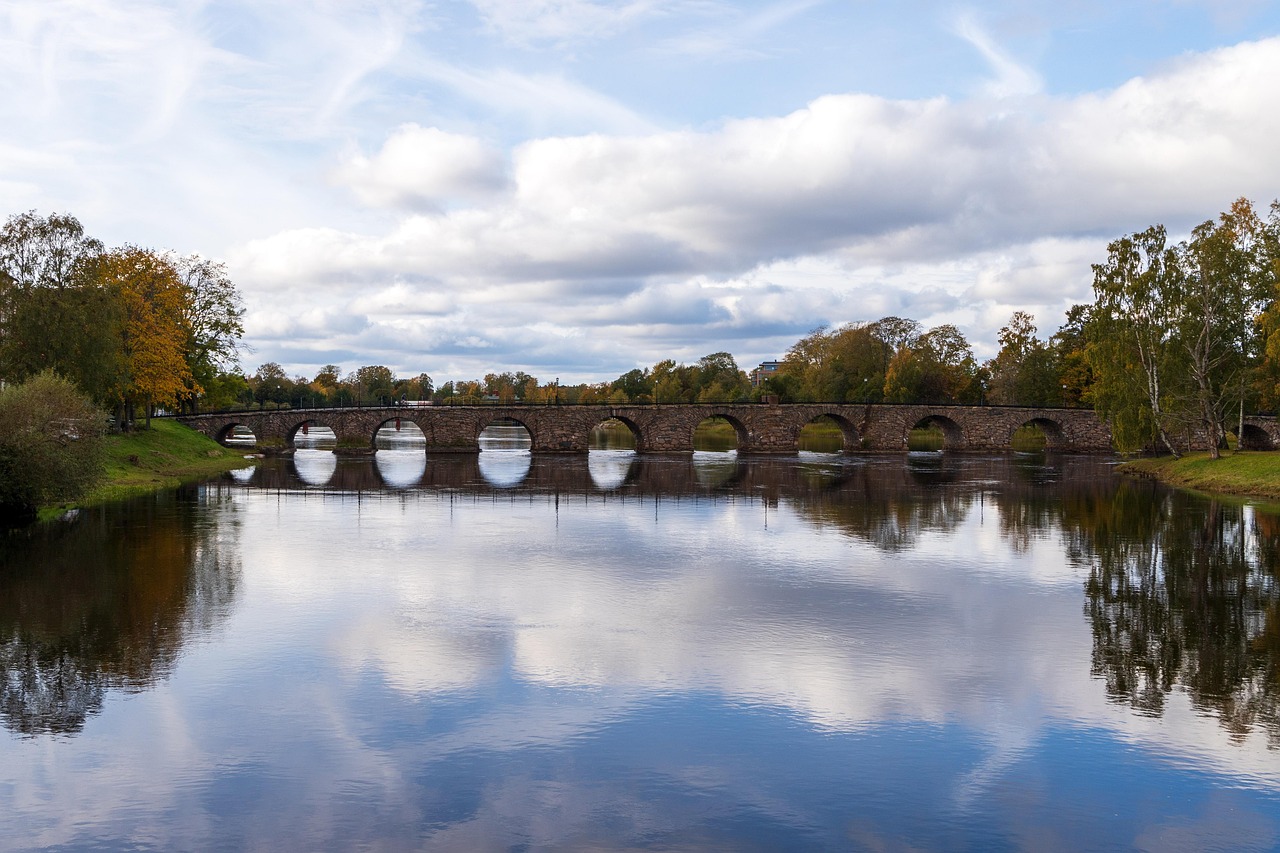 Sweden Karlstad Stone Bridge - Free photo on Pixabay - Pixabay