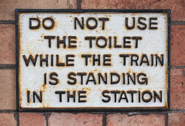 Toilet Notice Train - Free photo on Pixabay - Pixabay