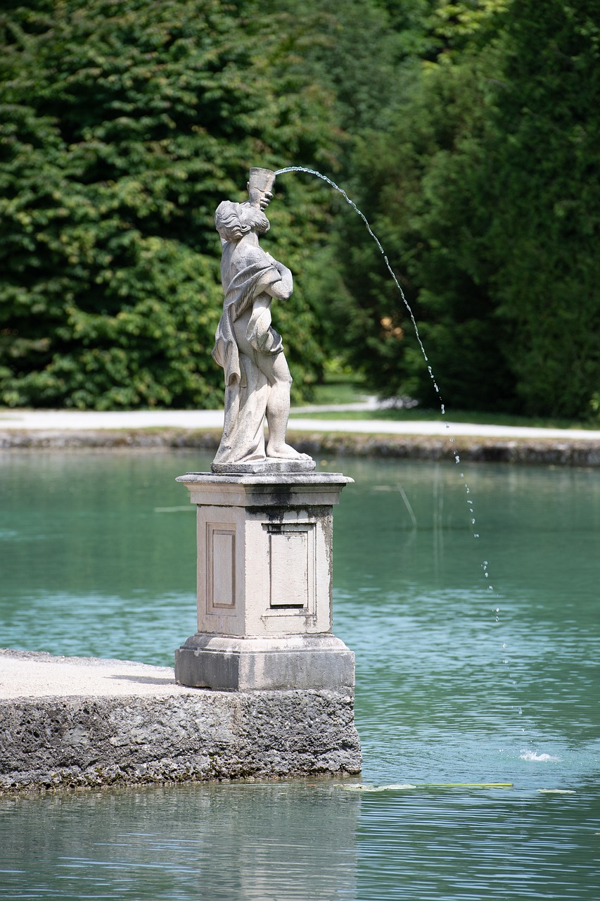 Brunnen Hellbrunn Wasser Fällt - Kostenloses Foto auf Pixabay - Pixabay