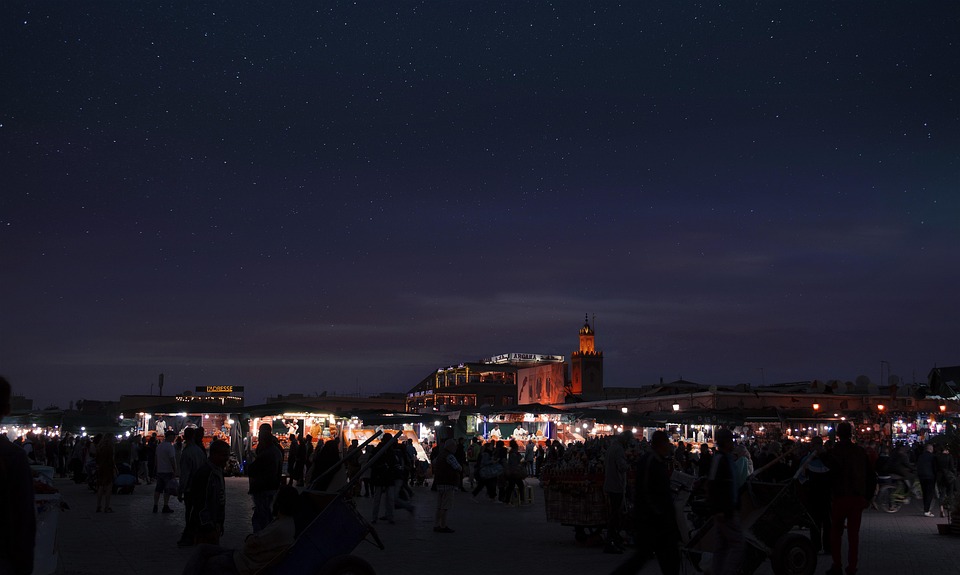 Night Marrakesh Sunset - Free photo on Pixabay