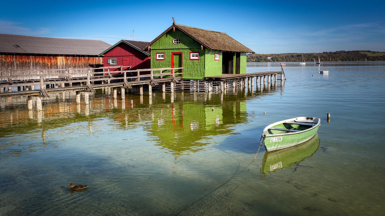 Boathouse Boat Lake - Free photo on Pixabay
