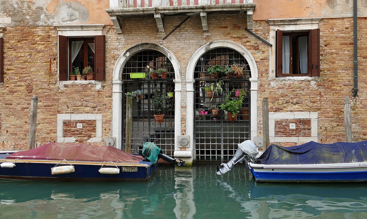 Venice Side Canal Romantic - Free photo on Pixabay - Pixabay