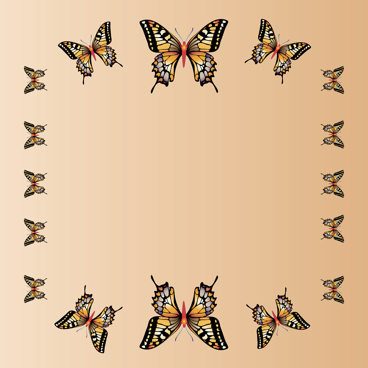 Download Butterflies, Insect, Colors. Royalty-Free Stock Illustration ...