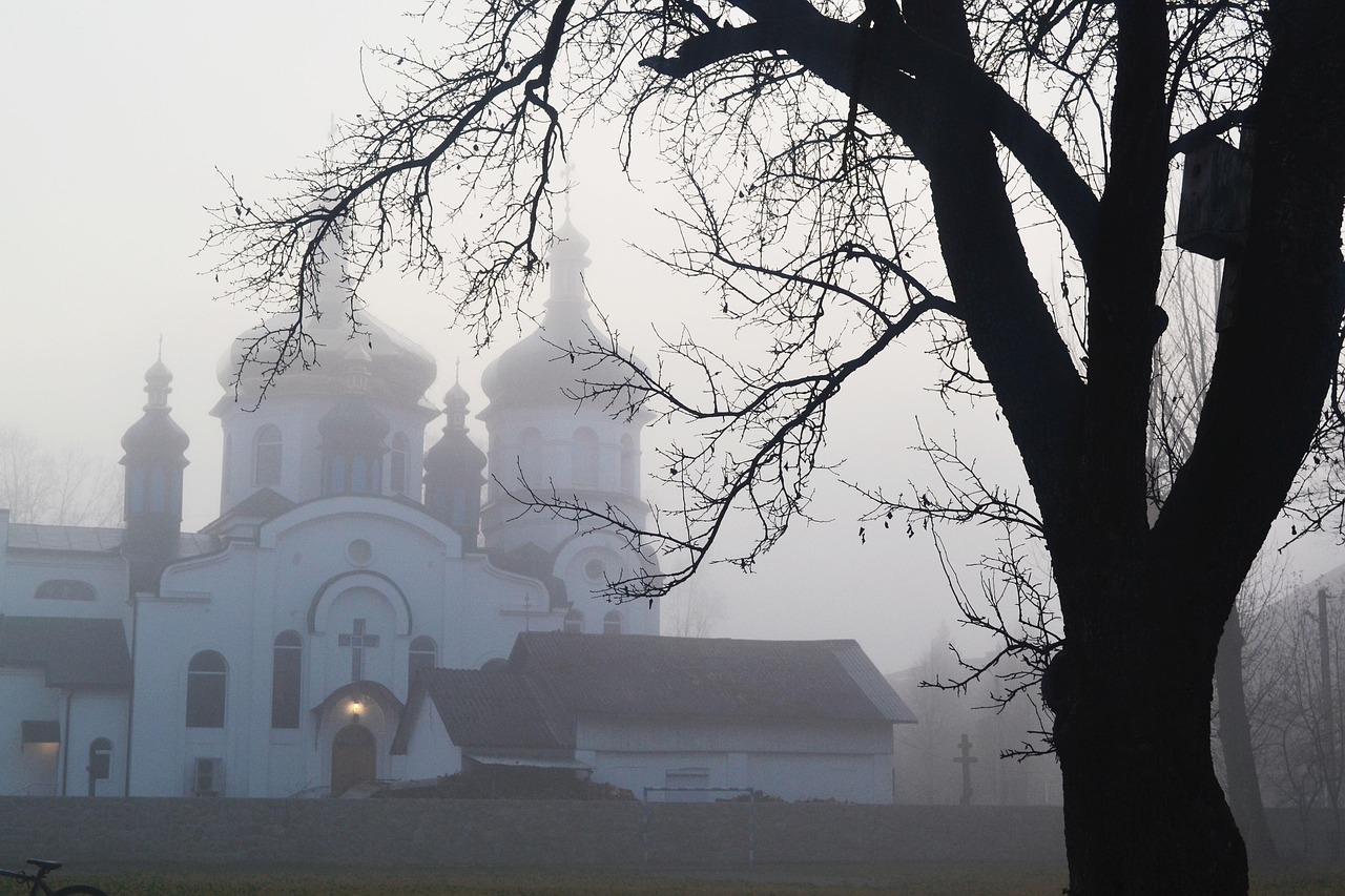 Church Ukraine Nebel - Kostenloses Foto auf Pixabay