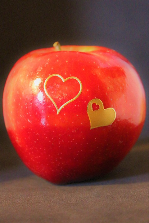 Apple Heart Fruit - Free photo on Pixabay