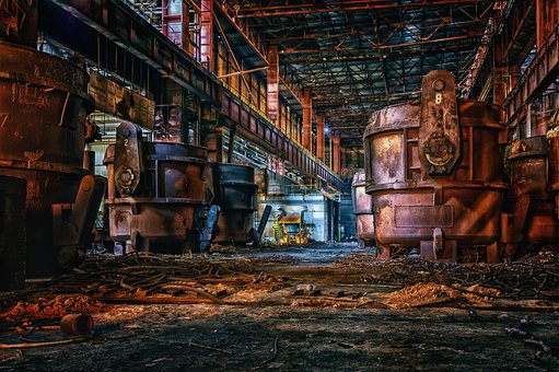 200+ Free Steel Mill & Factory Images