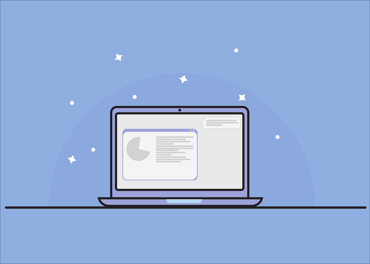 Free Laptop Blue Vector Art - Download 8,611+ Laptop Blue Icons ...
