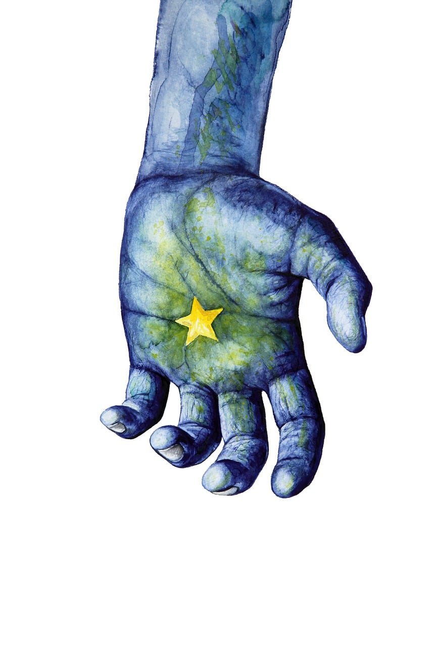 Download Hand, Talent, Create. Royalty-Free Stock Illustration Image ...