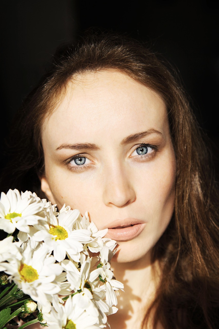 Female With Bunch - Free photo on Pixabay