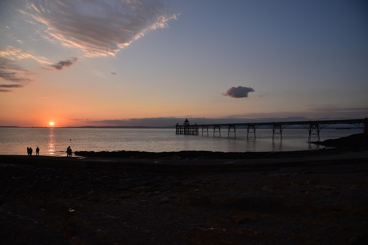 Atardecer Muelle Estaba De Pie - Foto gratis en Pixabay - Pixabay