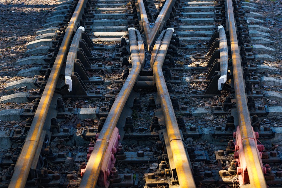 Narrow Gauge Railroad Rails Rusty - Free photo on Pixabay