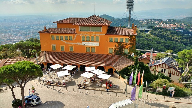 Tibidabo Restaurant Mountain - Free photo on Pixabay