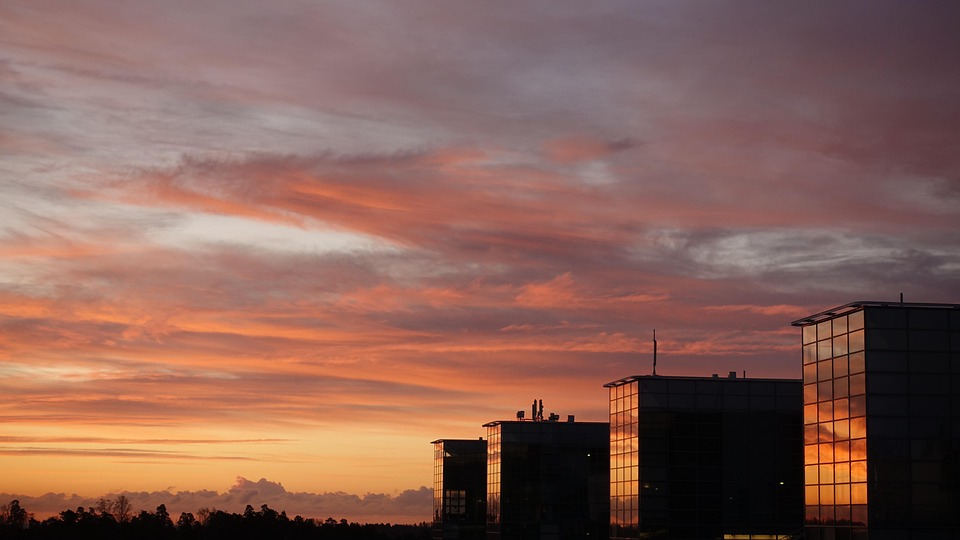 Sunrise Sky Building - Free photo on Pixabay