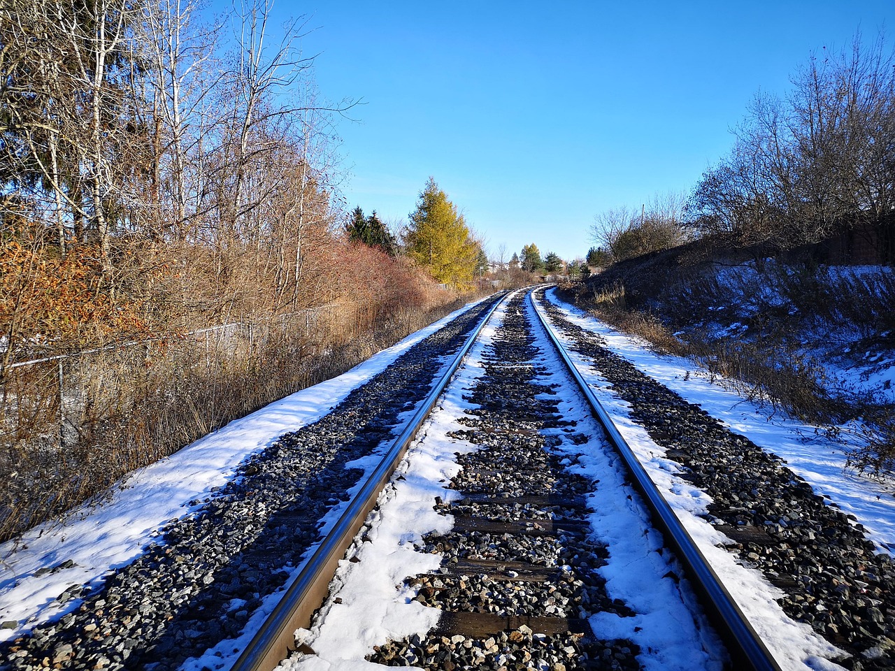 Kereta Api Salju Musim Dingin Foto Gratis Di Pixabay Pixabay