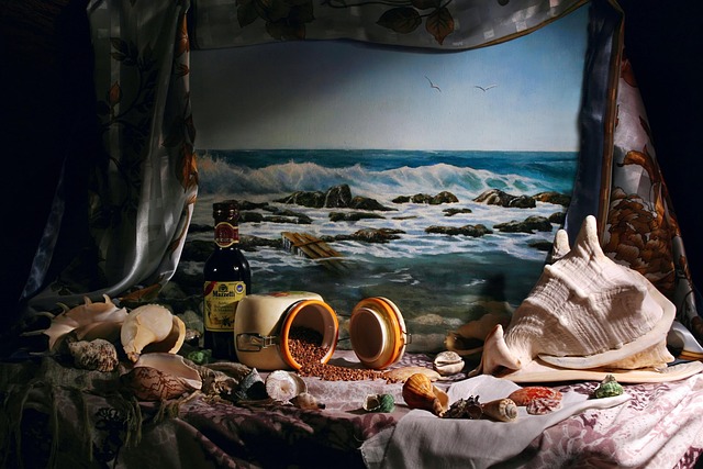 Still Life With Shells Painting - Free photo on Pixabay