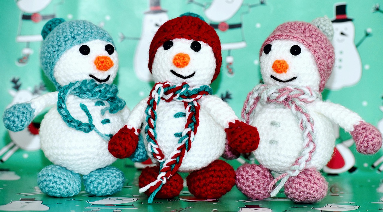 Brinquedos Suave Bonecos De Neve - Foto gratuita no Pixabay